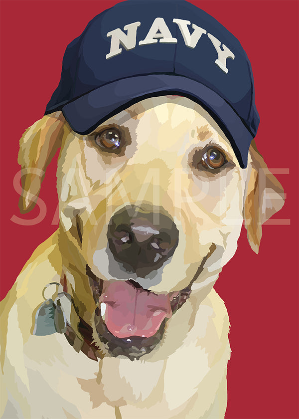 ALL AMERICAN NOTE CARDS - Wet Nose Greetings Cards
